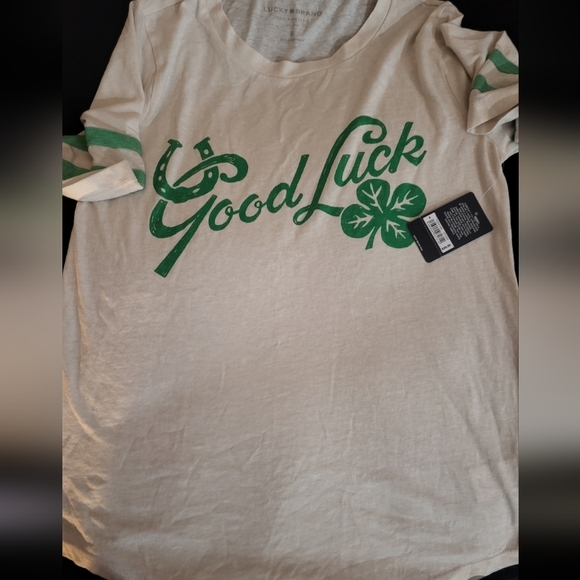Lucky Brand | Tops | Good Luck Shirt | Poshmark